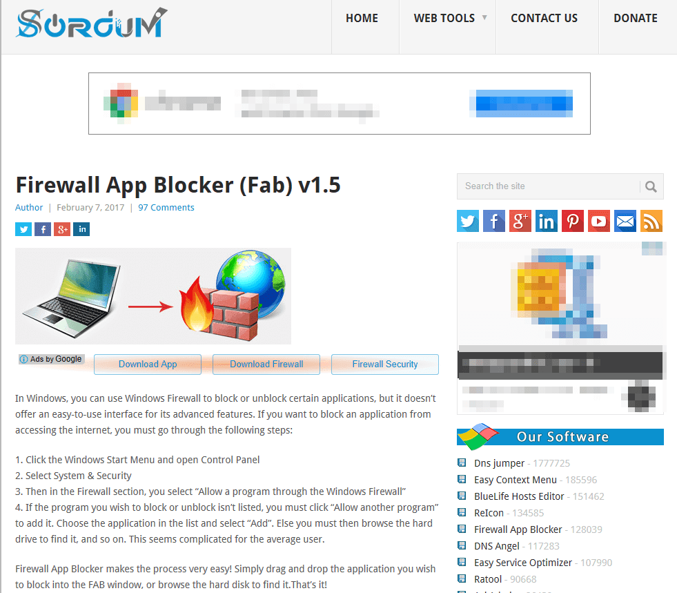 怪しい通信をお手軽ブロック！Firewall App Blockerの使い方